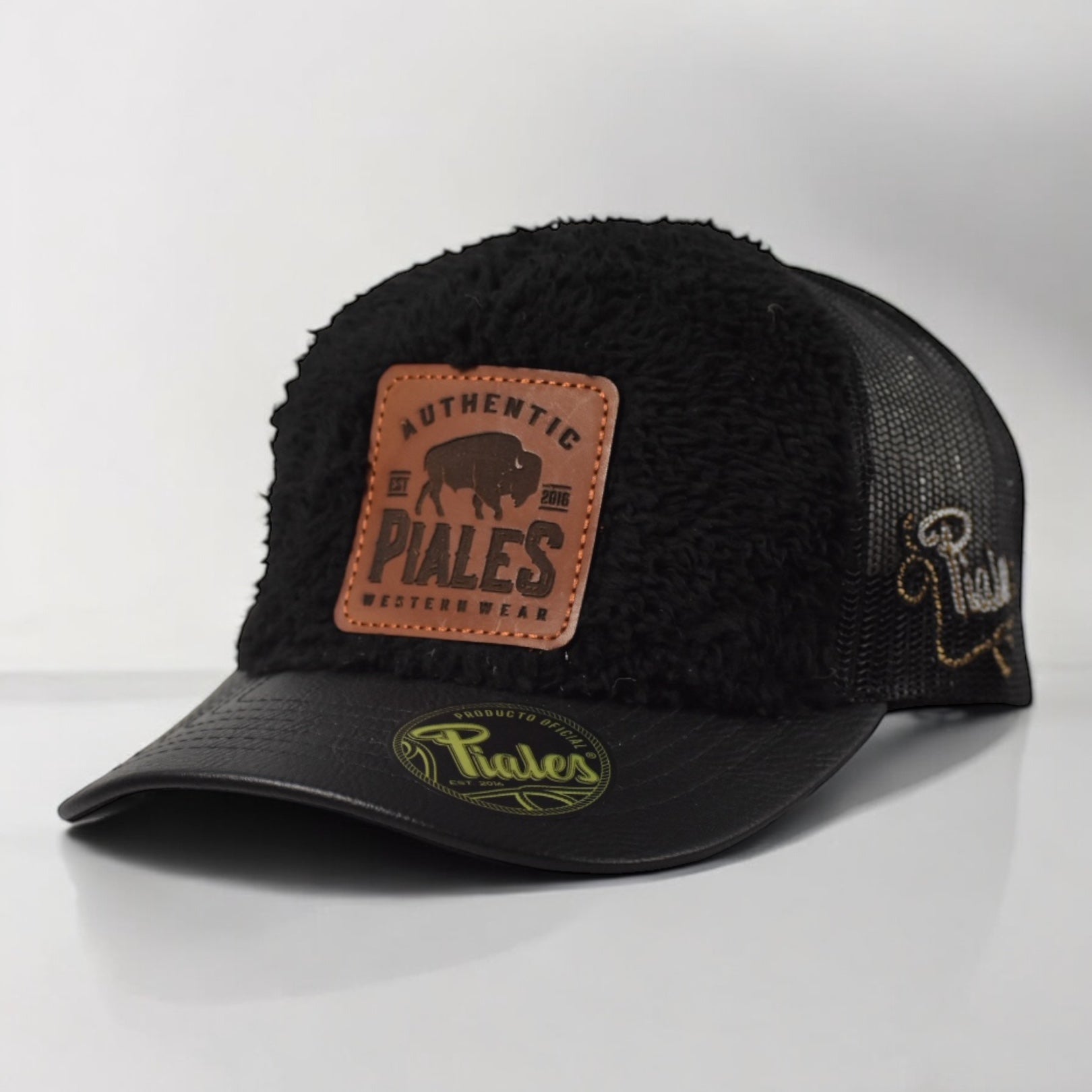 Gorra Piales Bison Negro | Caps Town